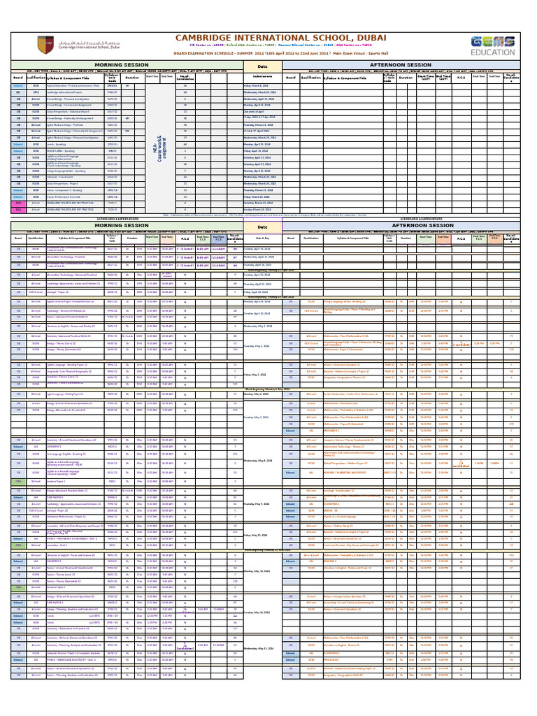 CIS Board Exam S24 SCH Stud Copy V2.3 | PDF