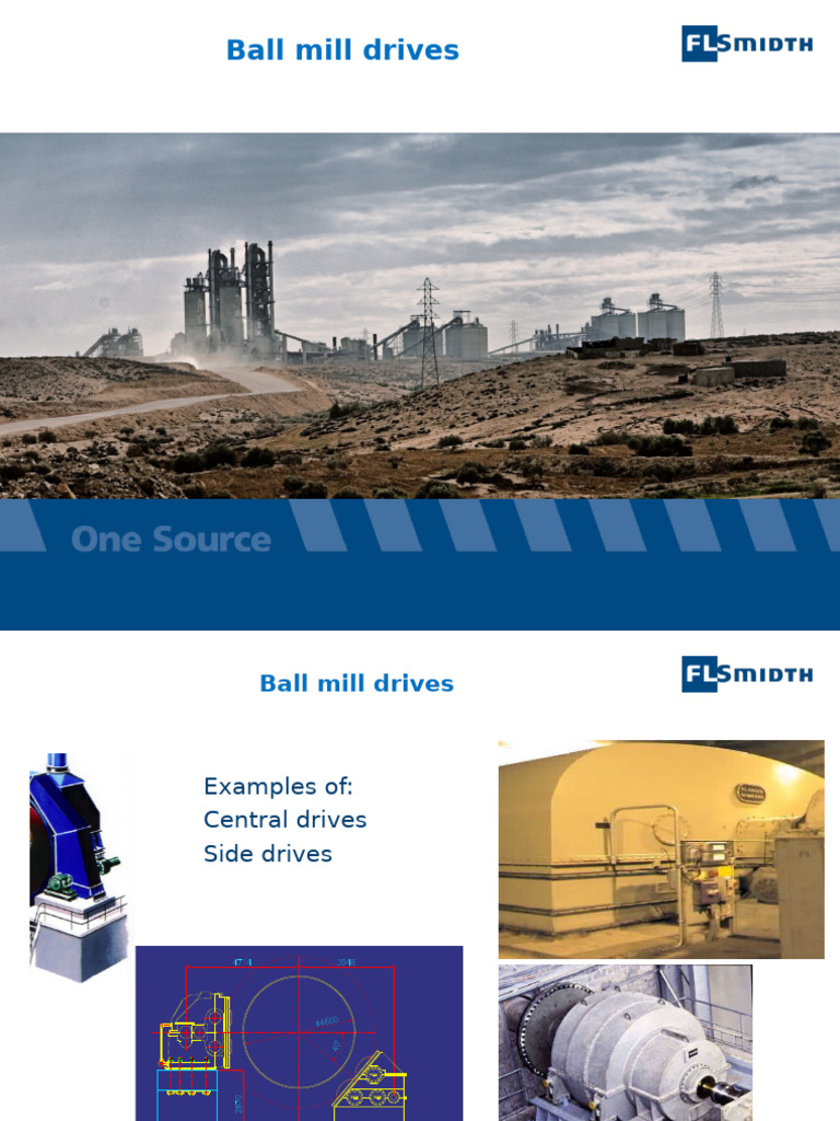 4 Ball Mill Drive Types | PDF