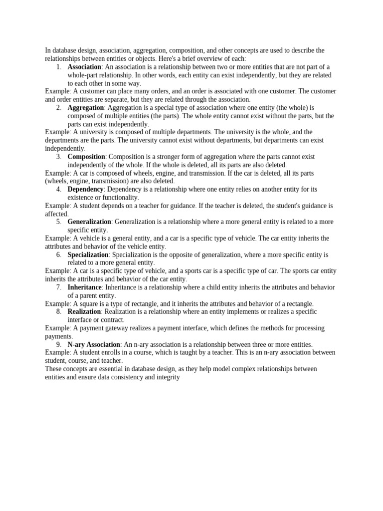 Database Design: Key Concepts Explained | PDF | Database Index | Computers