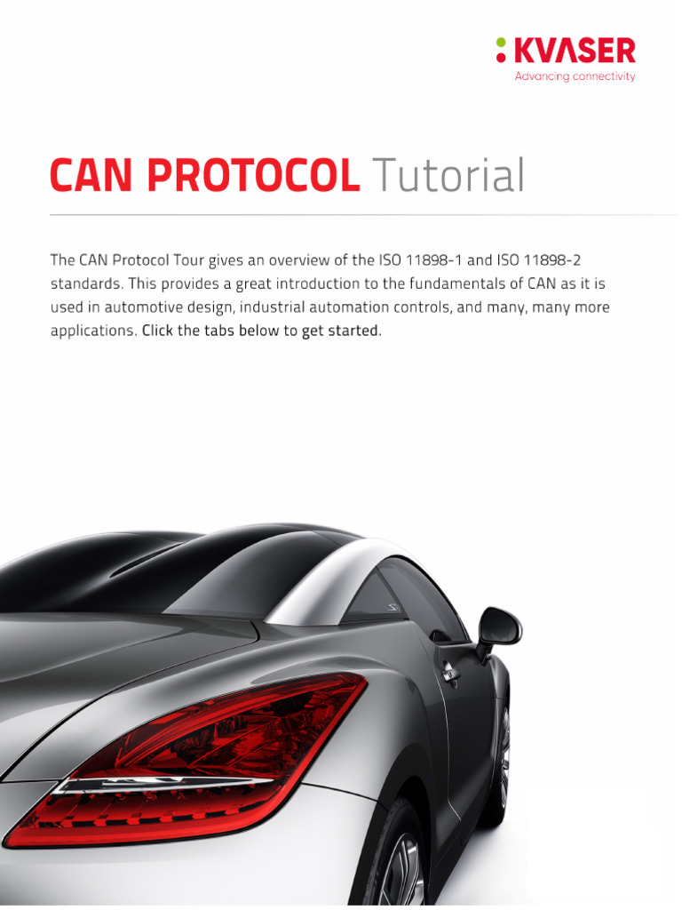 Kvaser CAN Protocol Tutorial | PDF