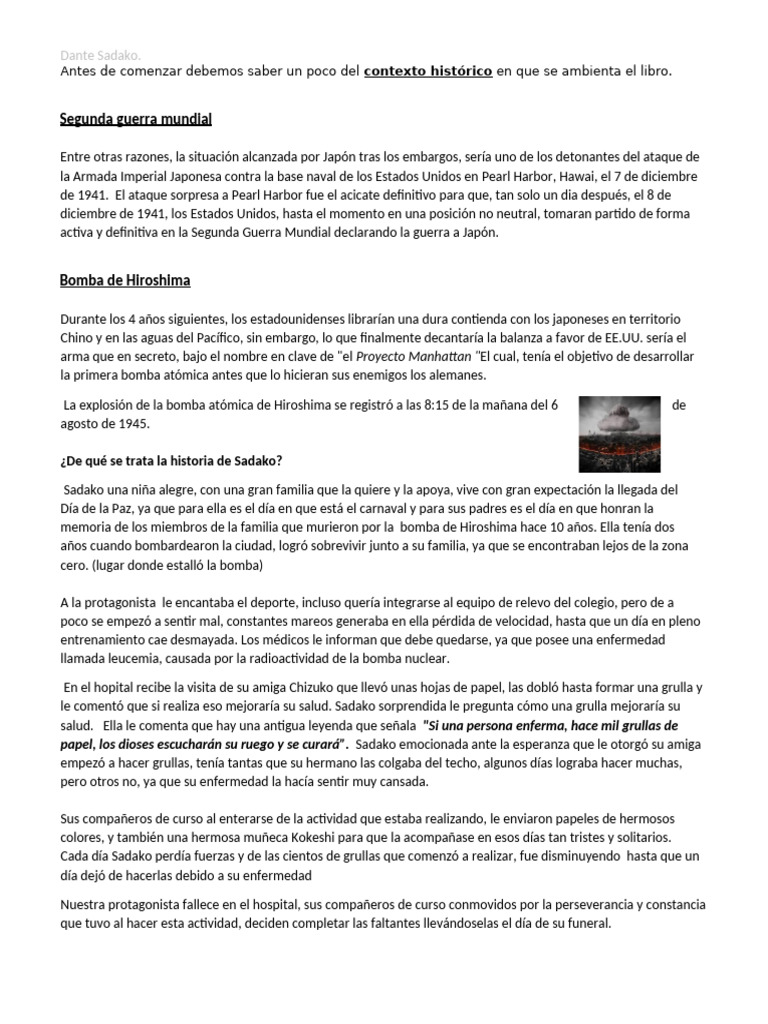 Guia Final Sadako Dante | PDF