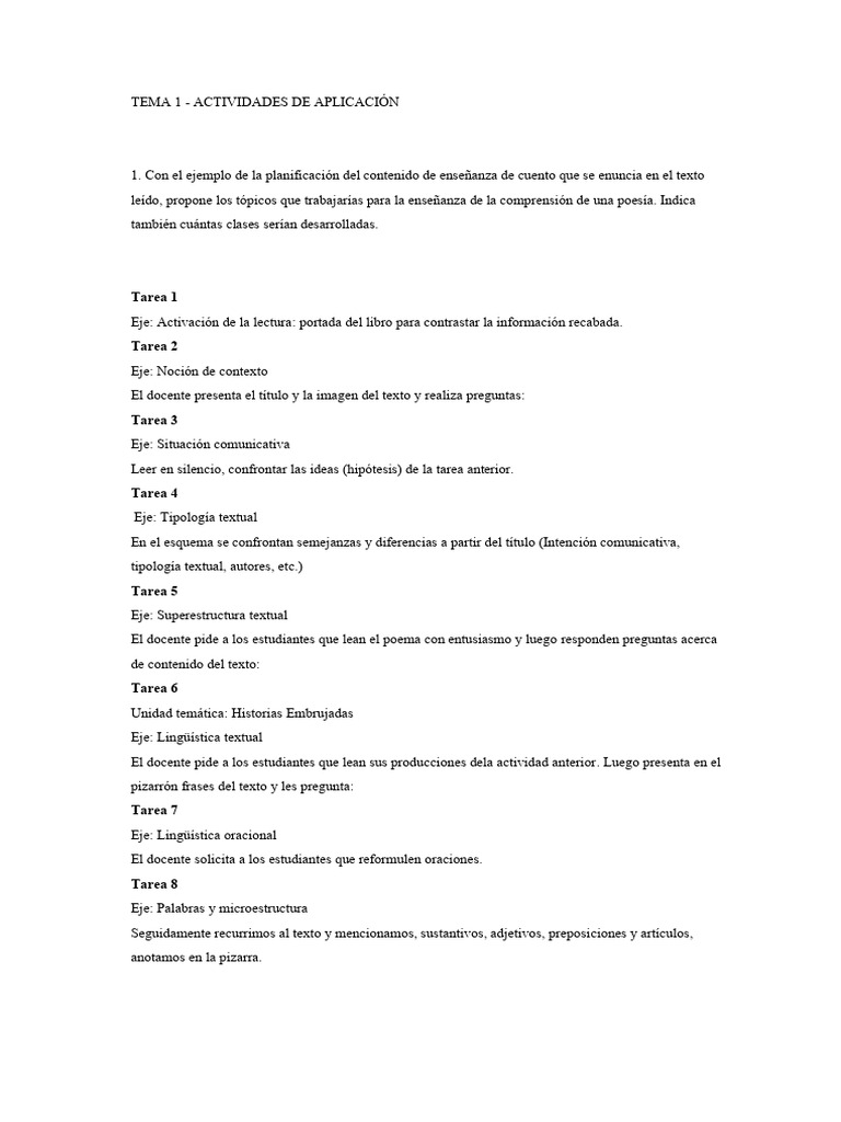 M4 - Tema 1 Act. Aplicación | PDF