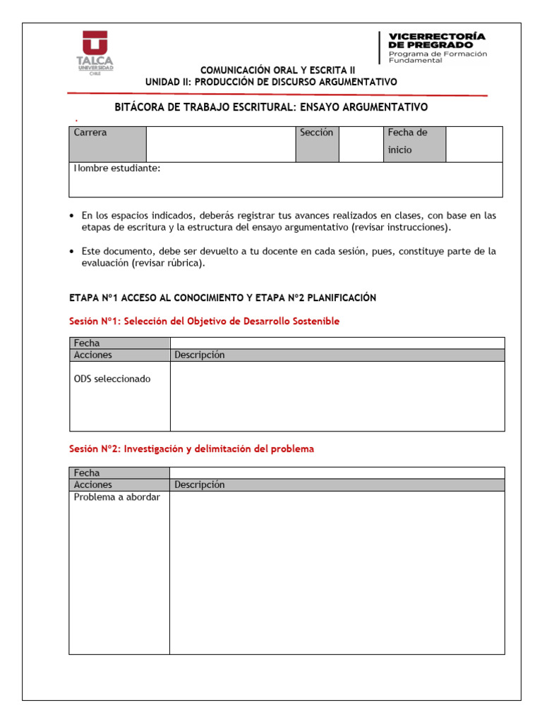 BITACORA UNIDAD II - COE IIok | PDF