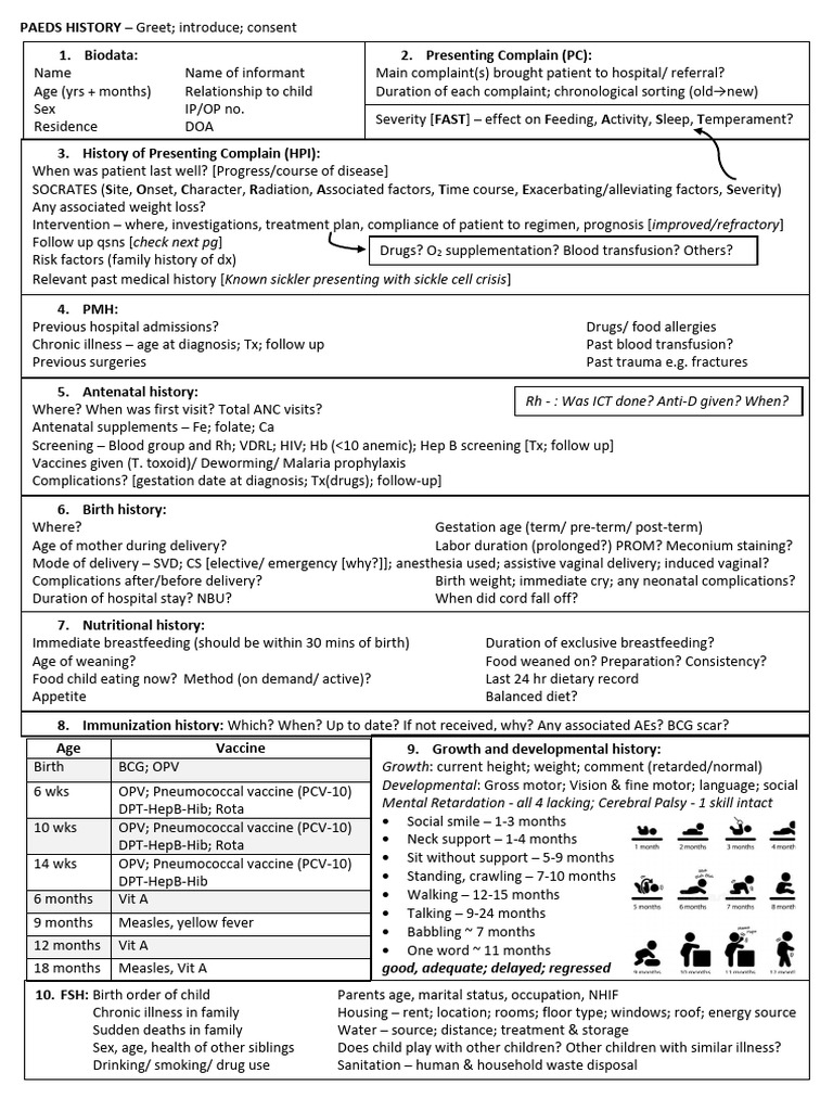 Paeds Printout | PDF | Health Sciences | Epidemiology