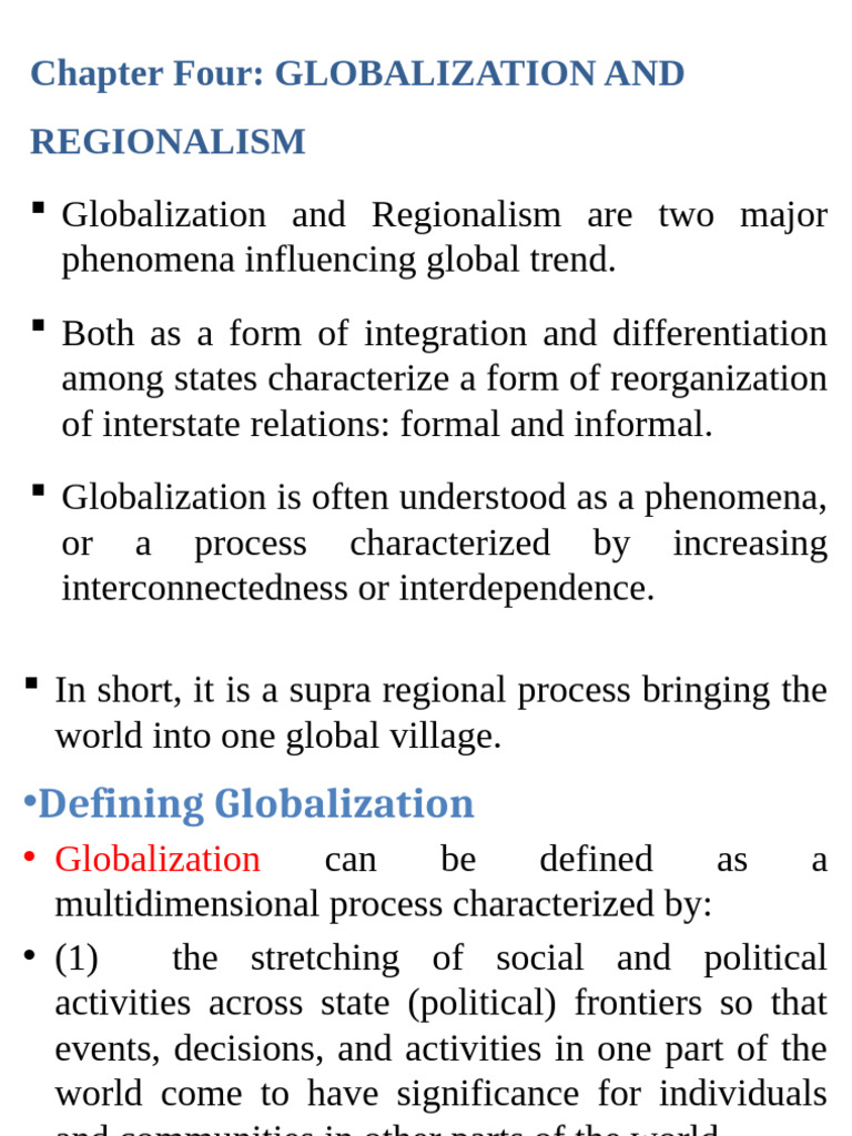 Global Trends-Chapter-4 | PDF