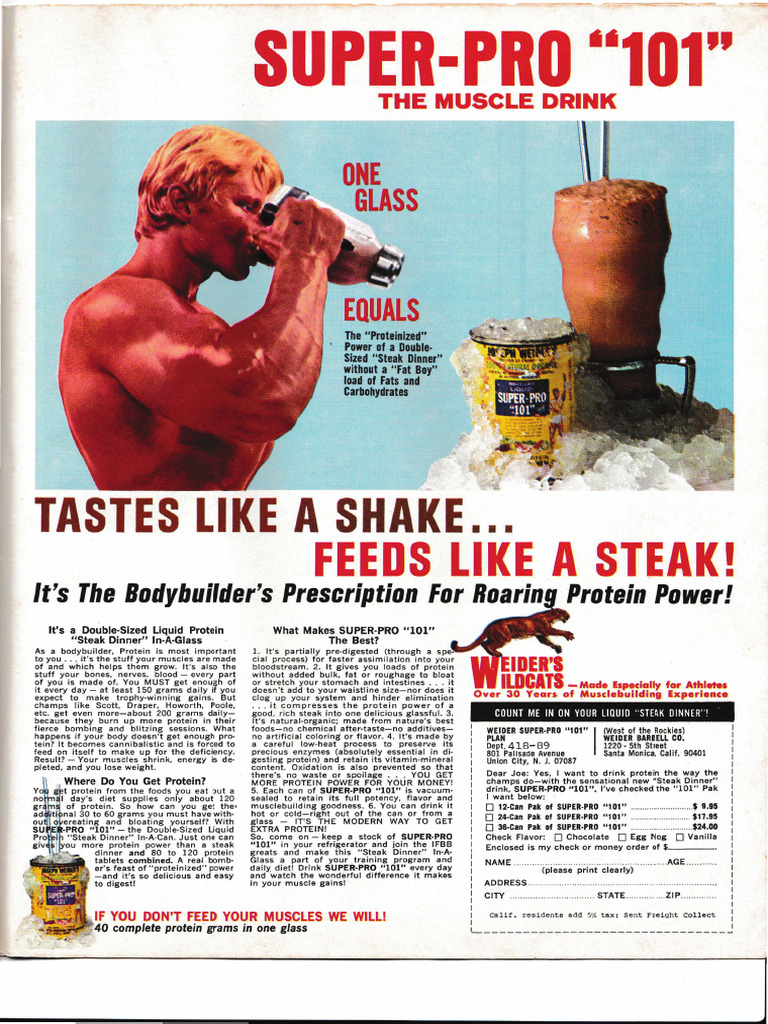 Draper Protein Ads | PDF