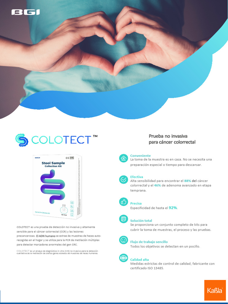 Prueba No Invasiva COLOTECT para Cáncer Colorrectal | PDF | Cáncer colonrectal | Cáncer