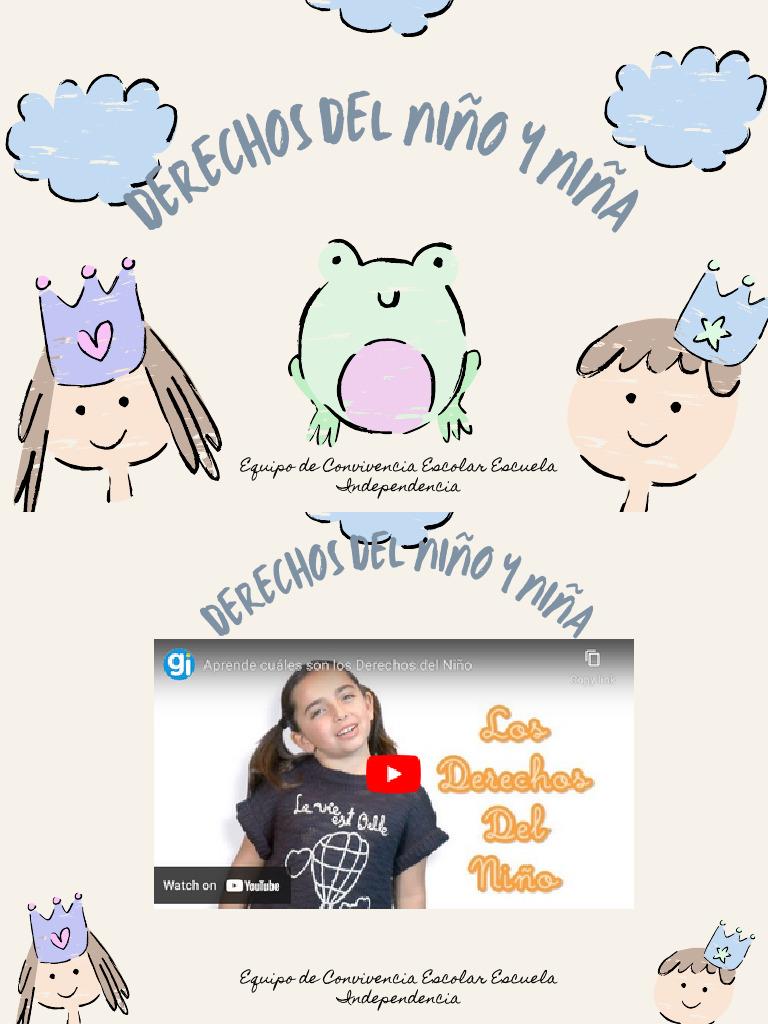 Derechos Del Niño y Niña 2024 | PDF