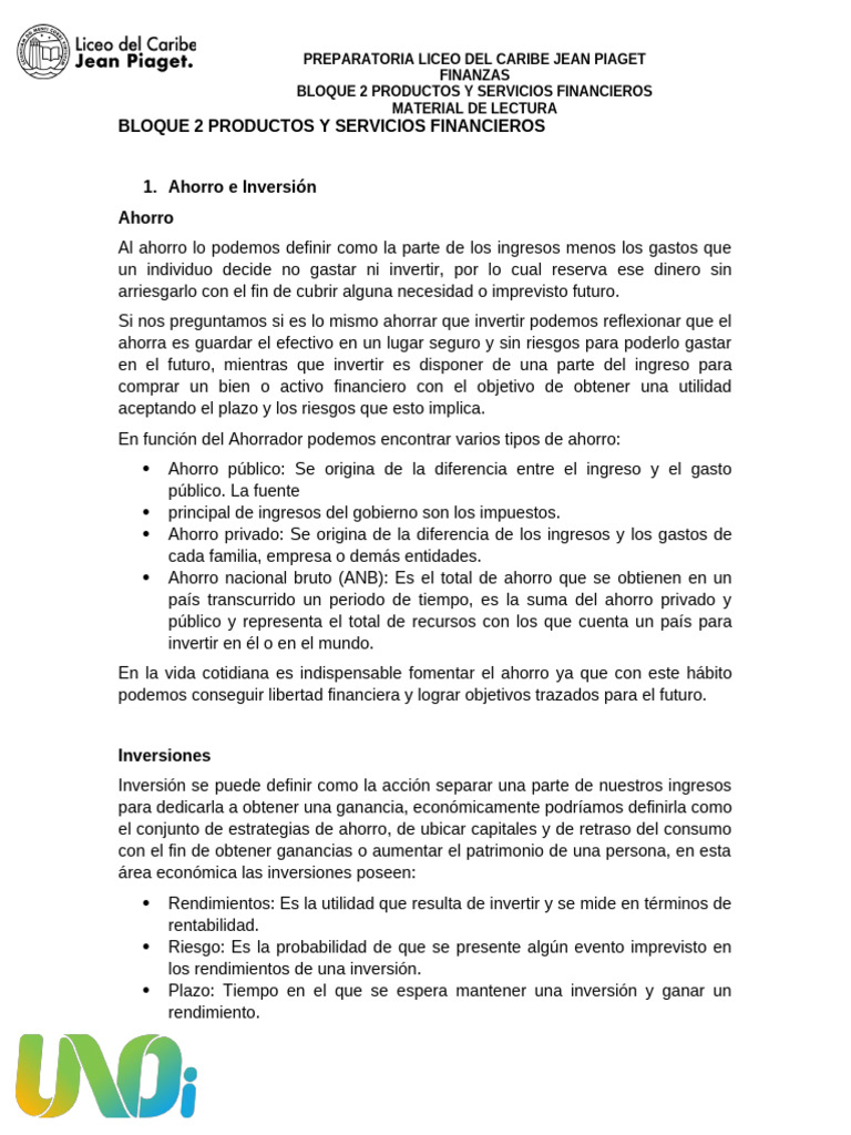 Bloque 2 | PDF