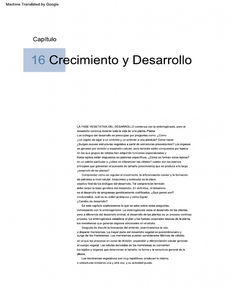 Crecimiento y Desarrollo | PDF