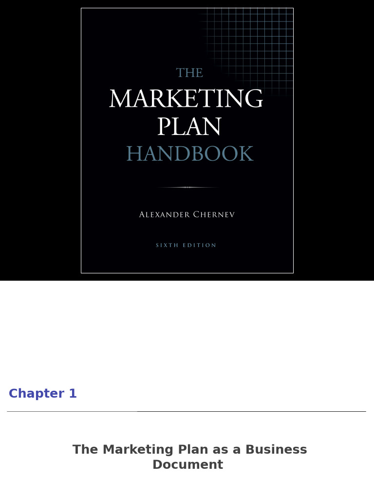 MarketingPlanHandbook Chernev | PDF