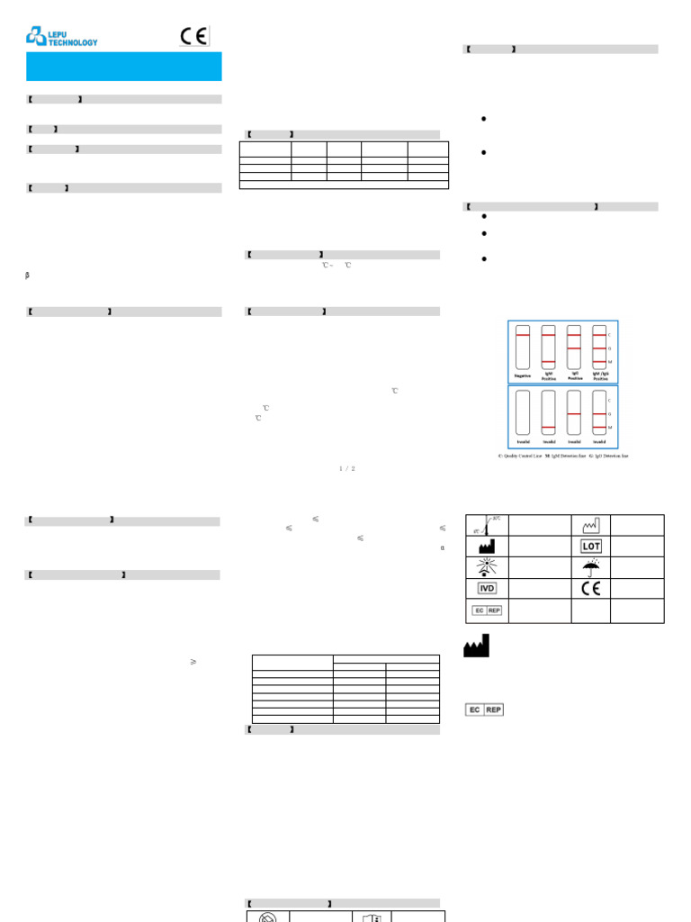 4.1 IFU of SARS-CoV-2 Antibody Test (EN) | PDF