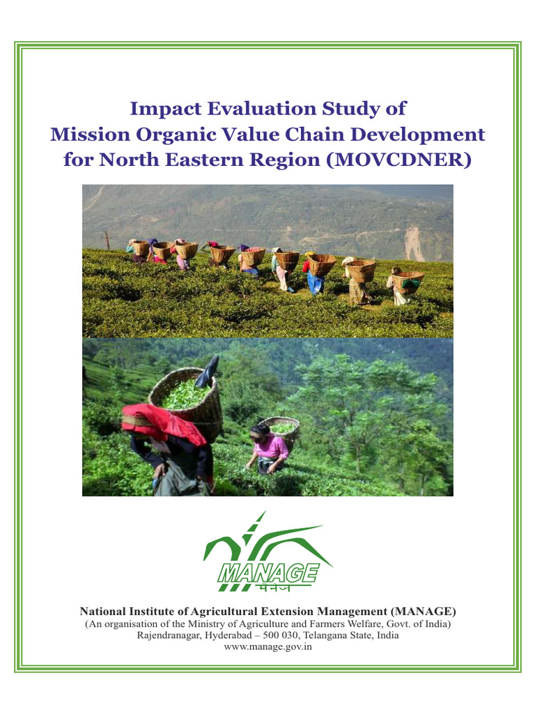 Impact Evaluation Study of Mission Organic Value Chain Development For ...