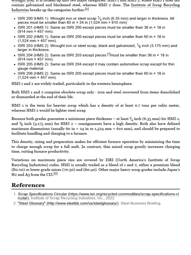 Medida de HMS1 y HMS2 | PDF