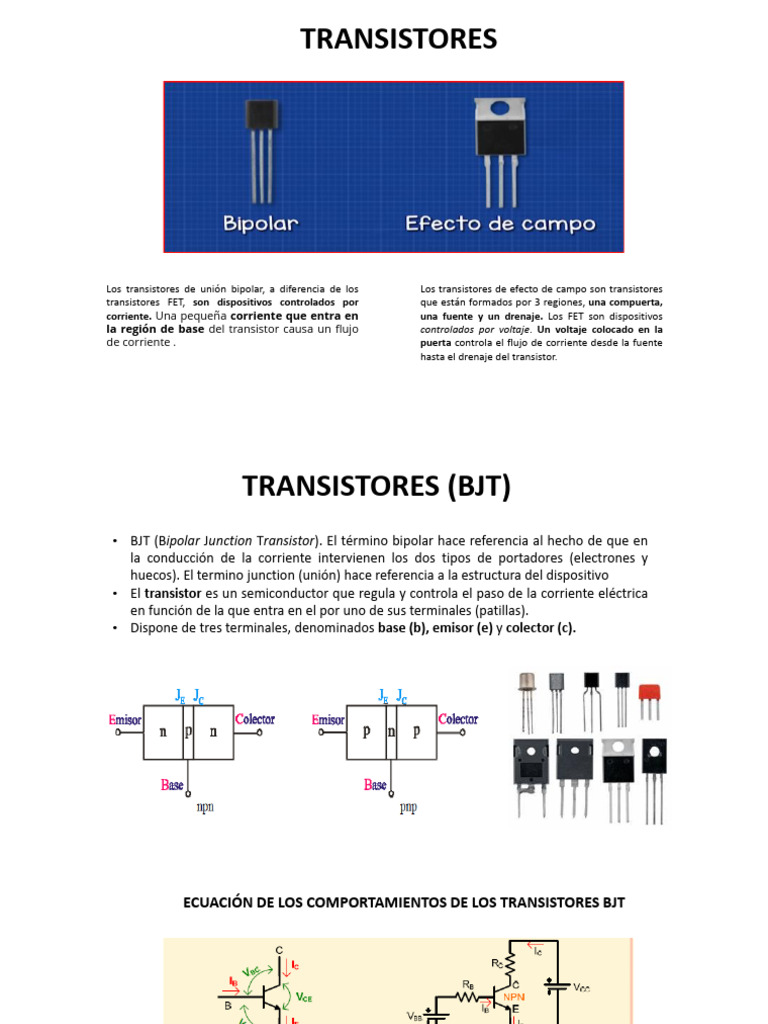 Transistores - Teoria | PDF