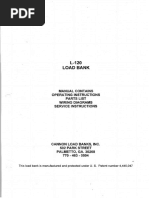 Generator Load Bank Testing Procedure | PDF | Electric Generator | Voltage