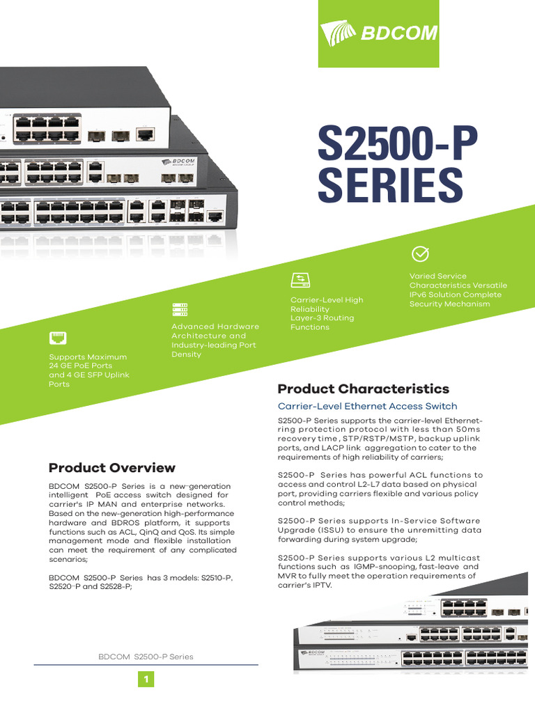 S2500-P Series | PDF