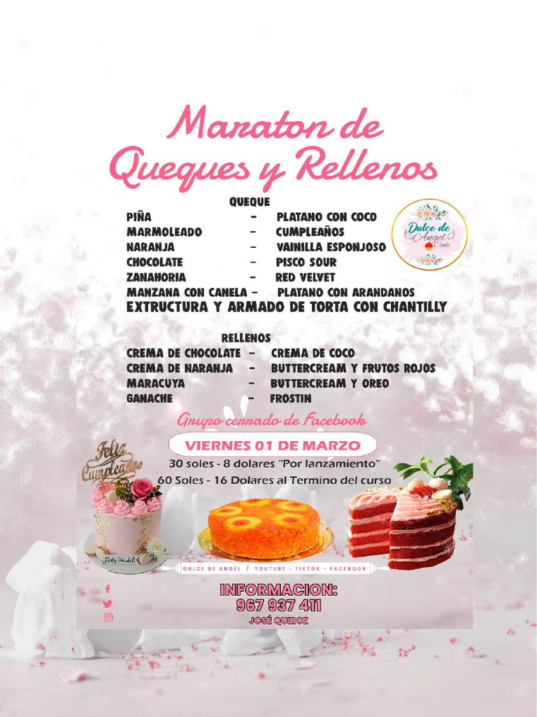 Queques y Rellenos | PDF