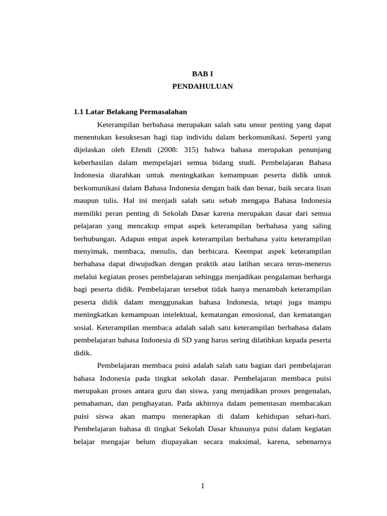 Bab 1 Indah Bi Kelas 2 | PDF