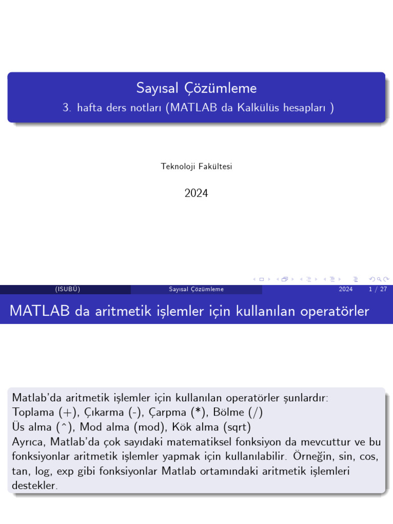 3 Hafta | PDF