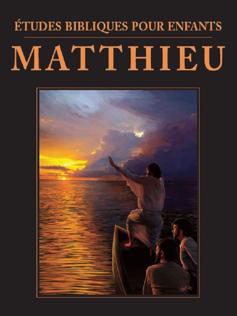 Etudes Bibliques Et Concours Biblique Pour Enfants - Matthieu | PDF