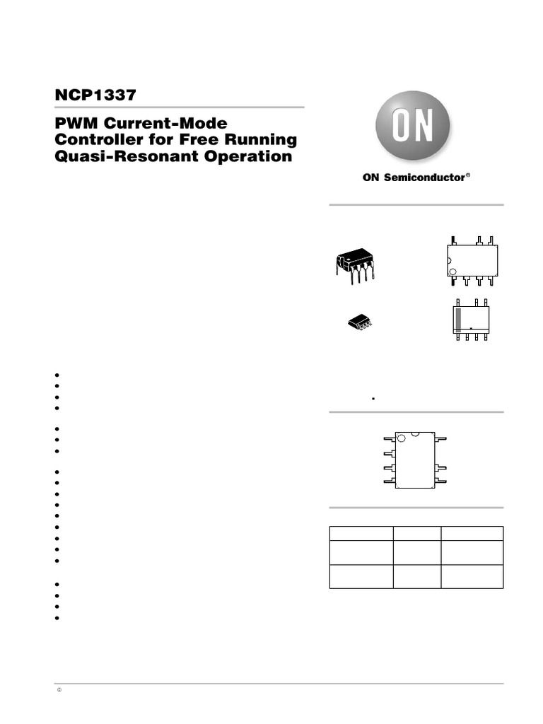 NCP1337 Datasheet - Eeworld.com - CN | PDF