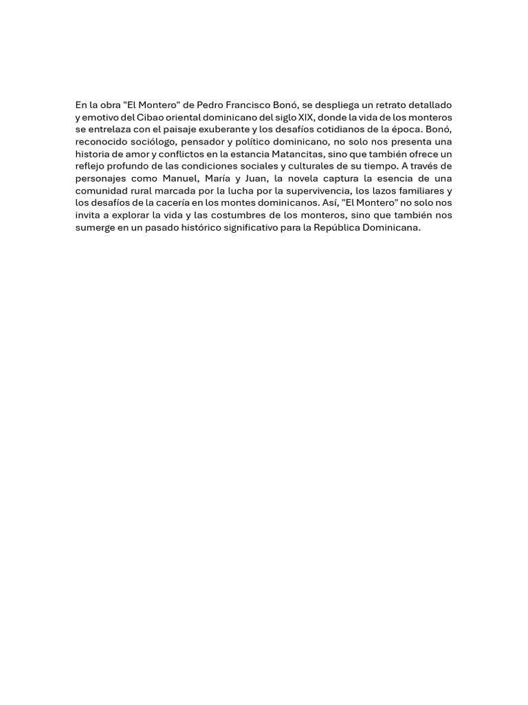 Trabajo Final Español 2 | PDF