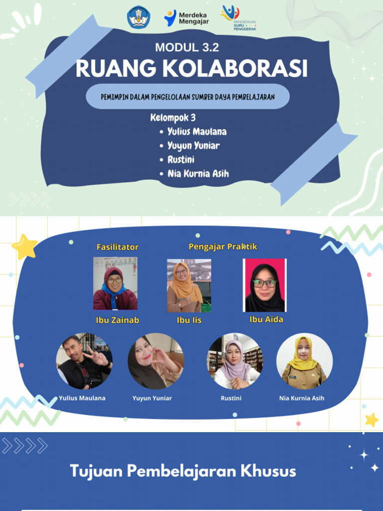 Ruang Kolaborasi Modul 3.2 Kelompok 3 CGP Angkatan X | PDF