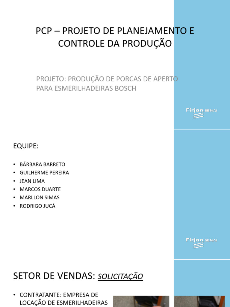Apresentação PCP | PDF