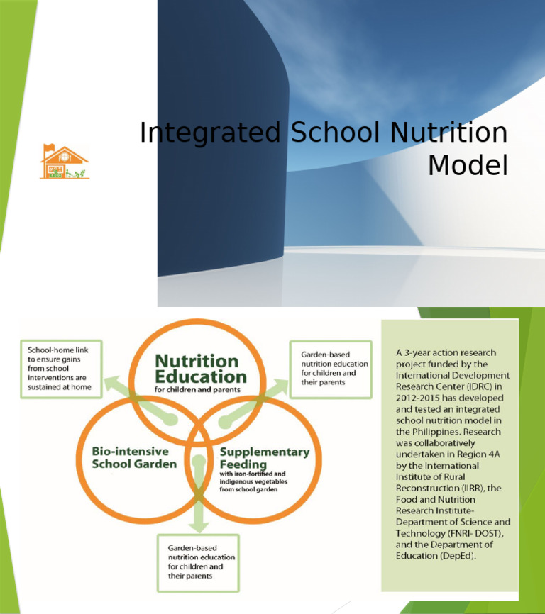 Integrated School Nutrition Model | PDF