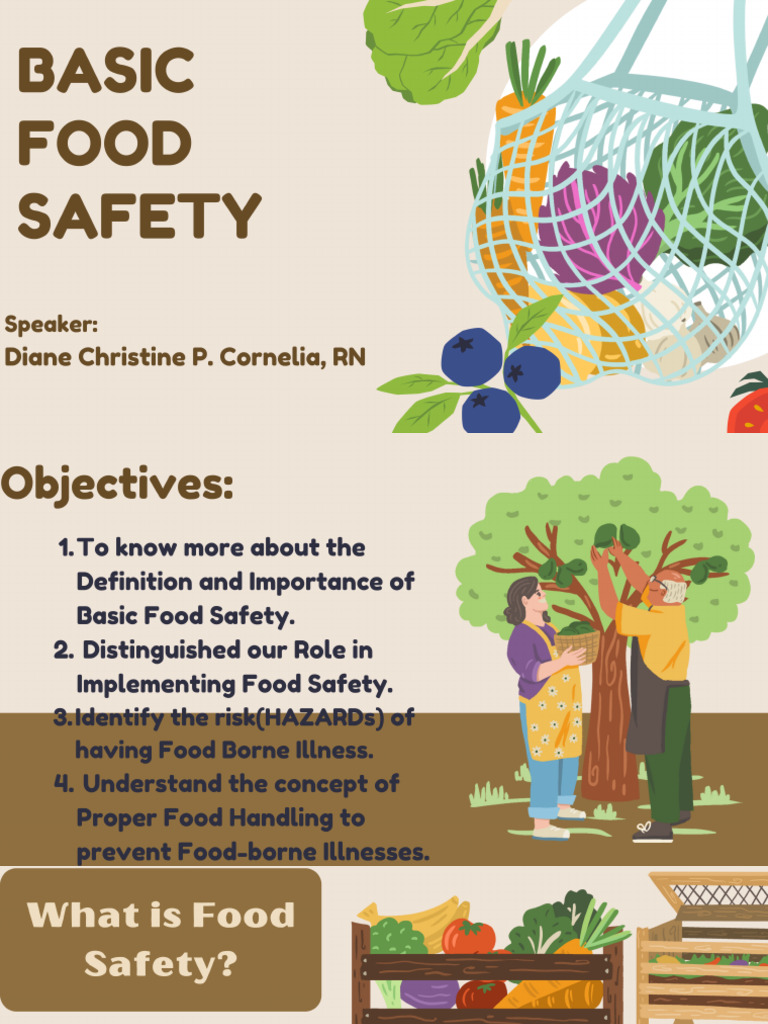 Basic Food Safety | PDF