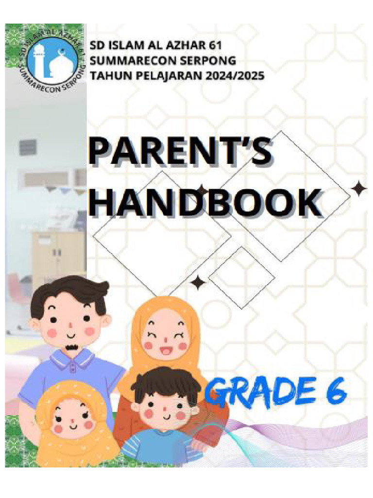 Parents Handbook Grade 6 TP.2024-2025 | PDF