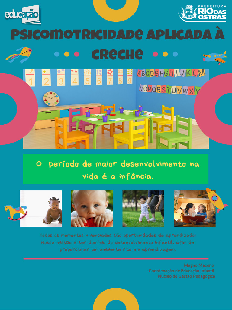 Psicomotricidade Aplicada a Creche | PDF