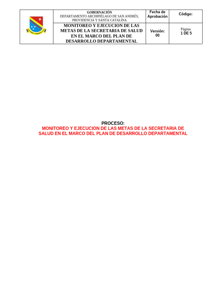 Formato Procedimiento Sai V.1.PDD | PDF