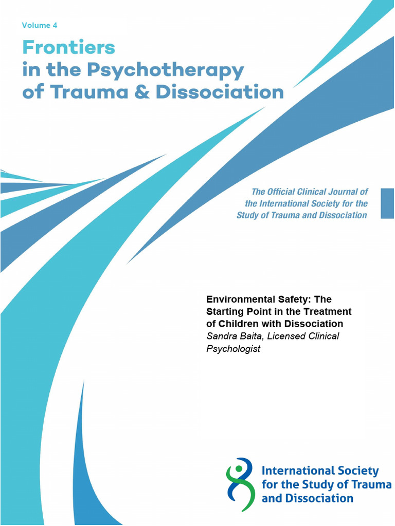 Treatment of Children With Dissociation | PDF | Psychological Trauma ...