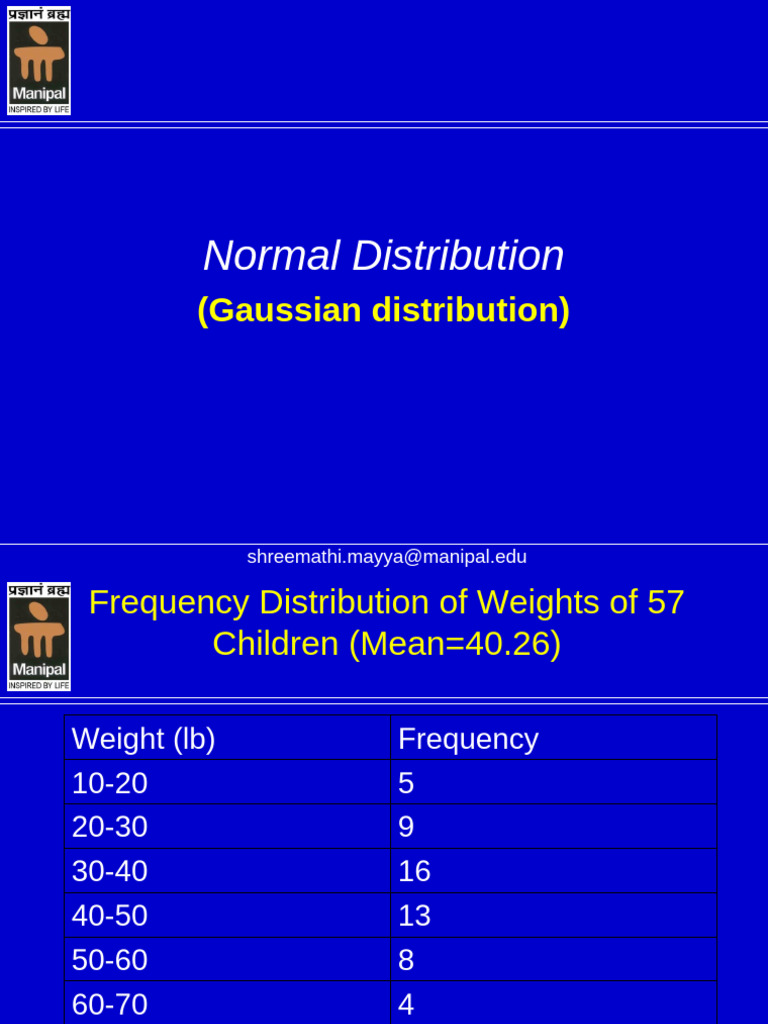 class-4-normal distribution-mpt (2) | PDF