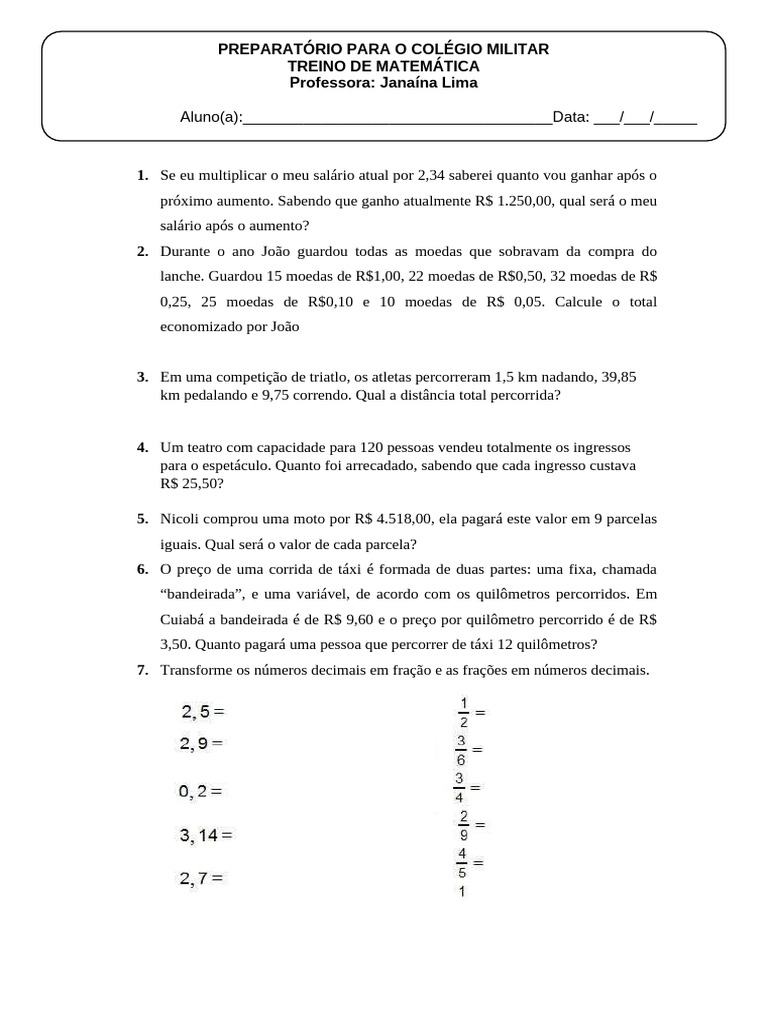 Atividade 05.07 | PDF