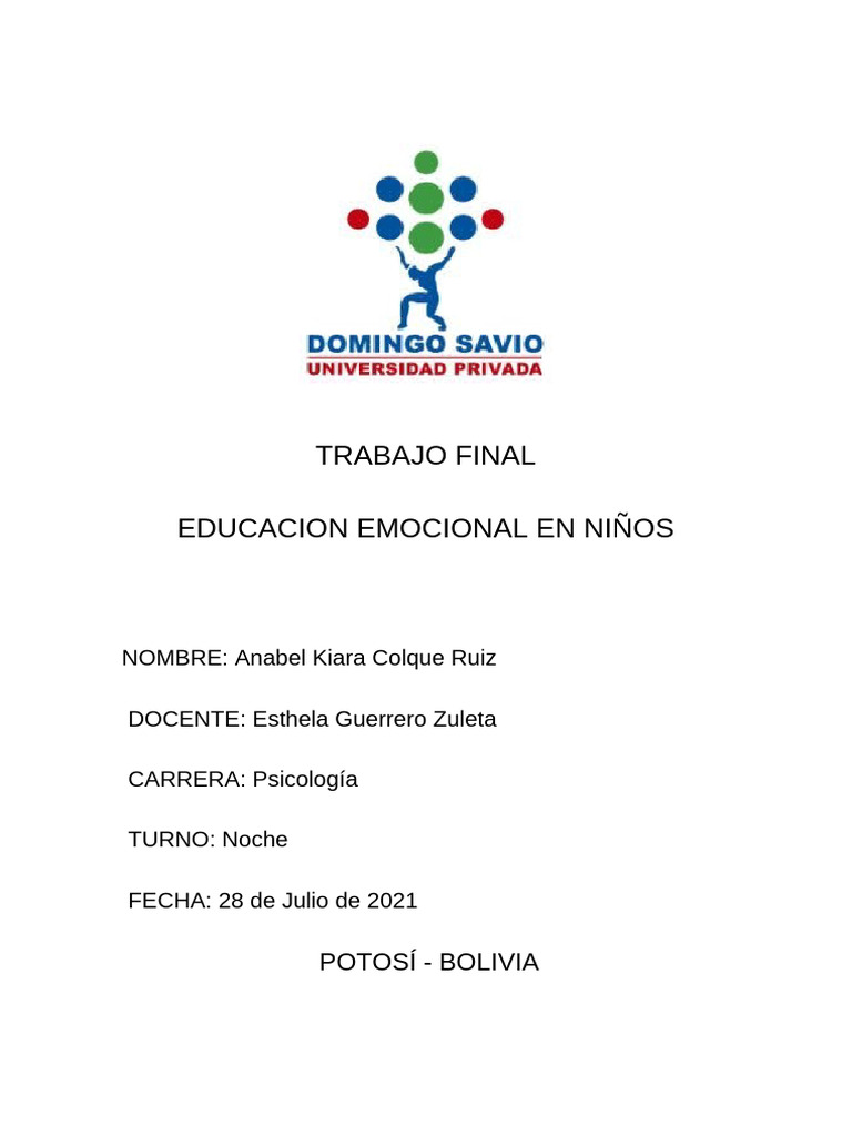 Trabajo Final | PDF
