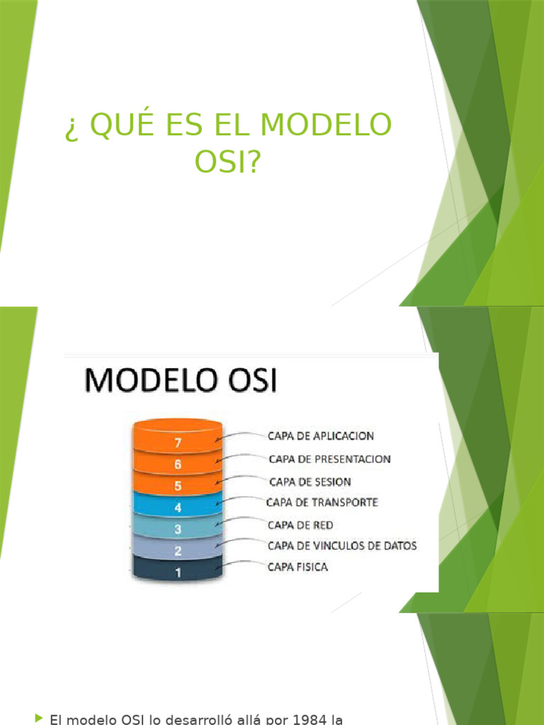 QUÉ ES EL MODELO OSI | PDF