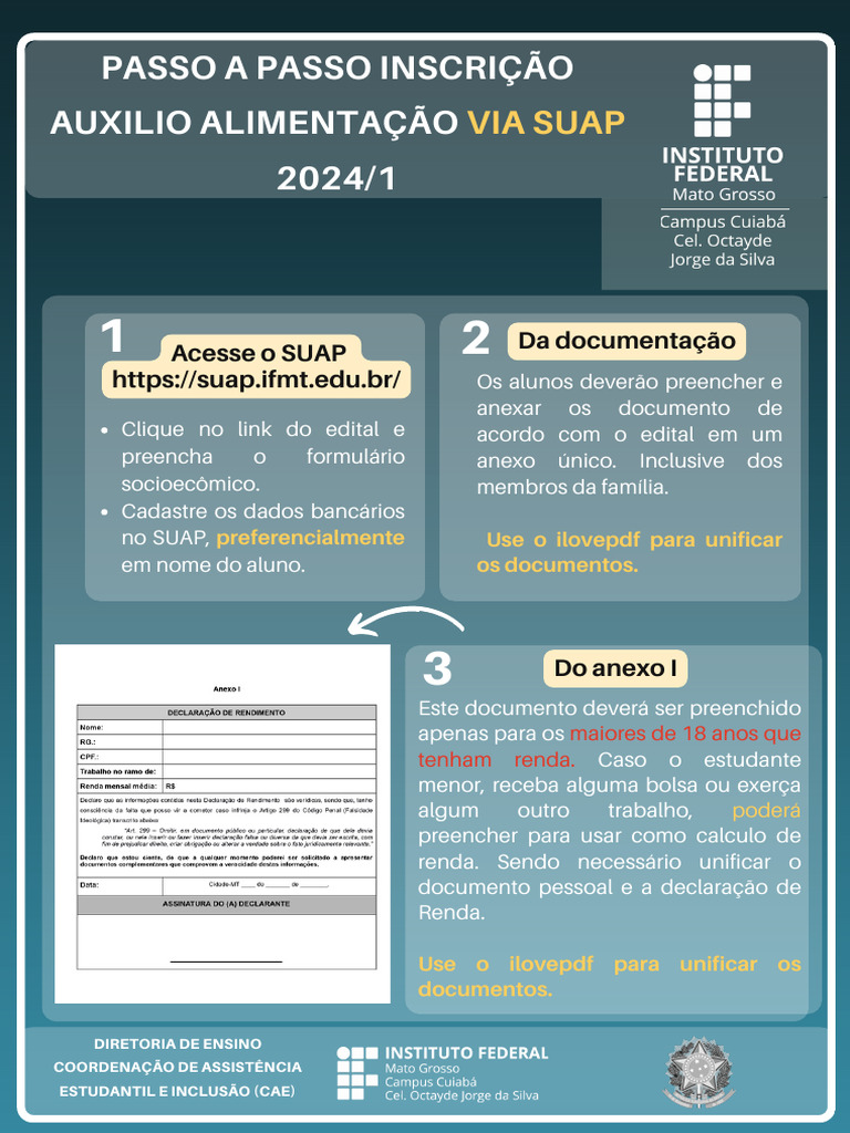 Passo A Passo Auxilio Via Suap | PDF