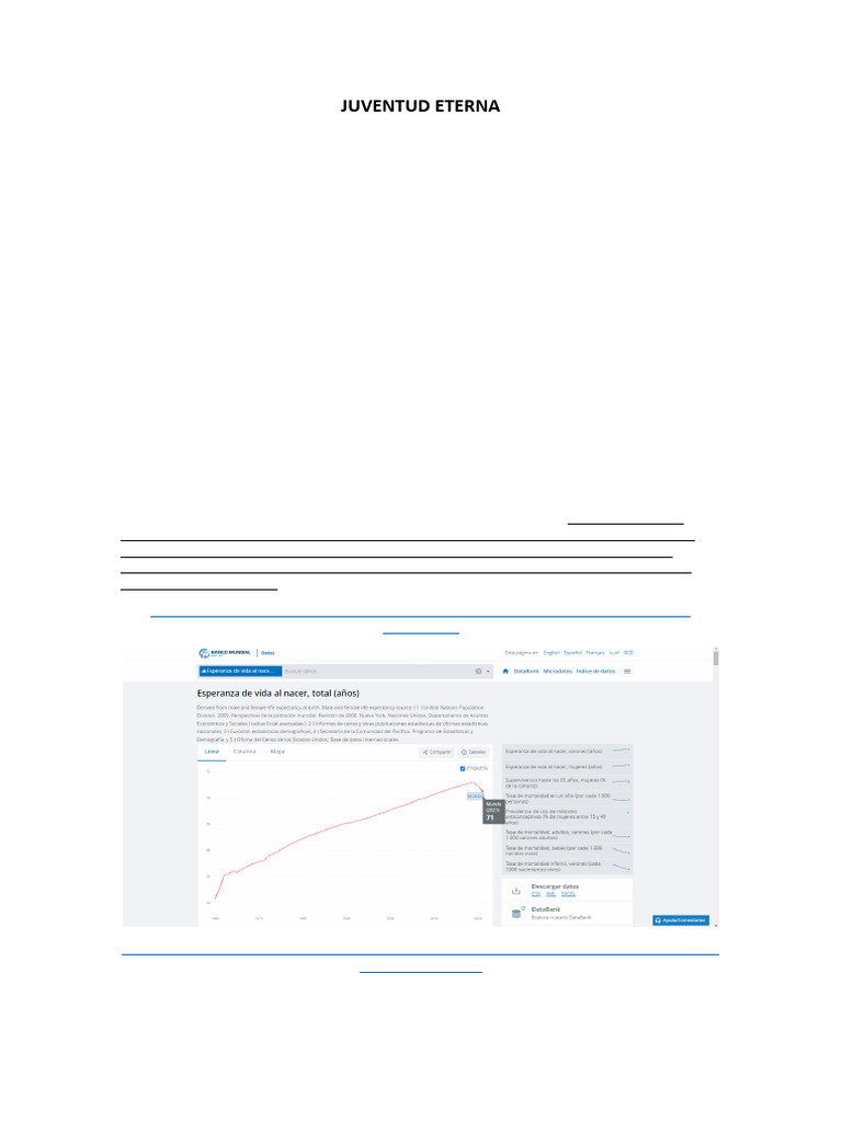 Juventud Eterna | PDF