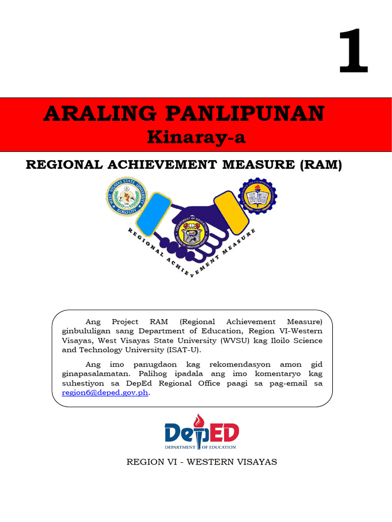 RAM AP 1 Kinaray A | PDF