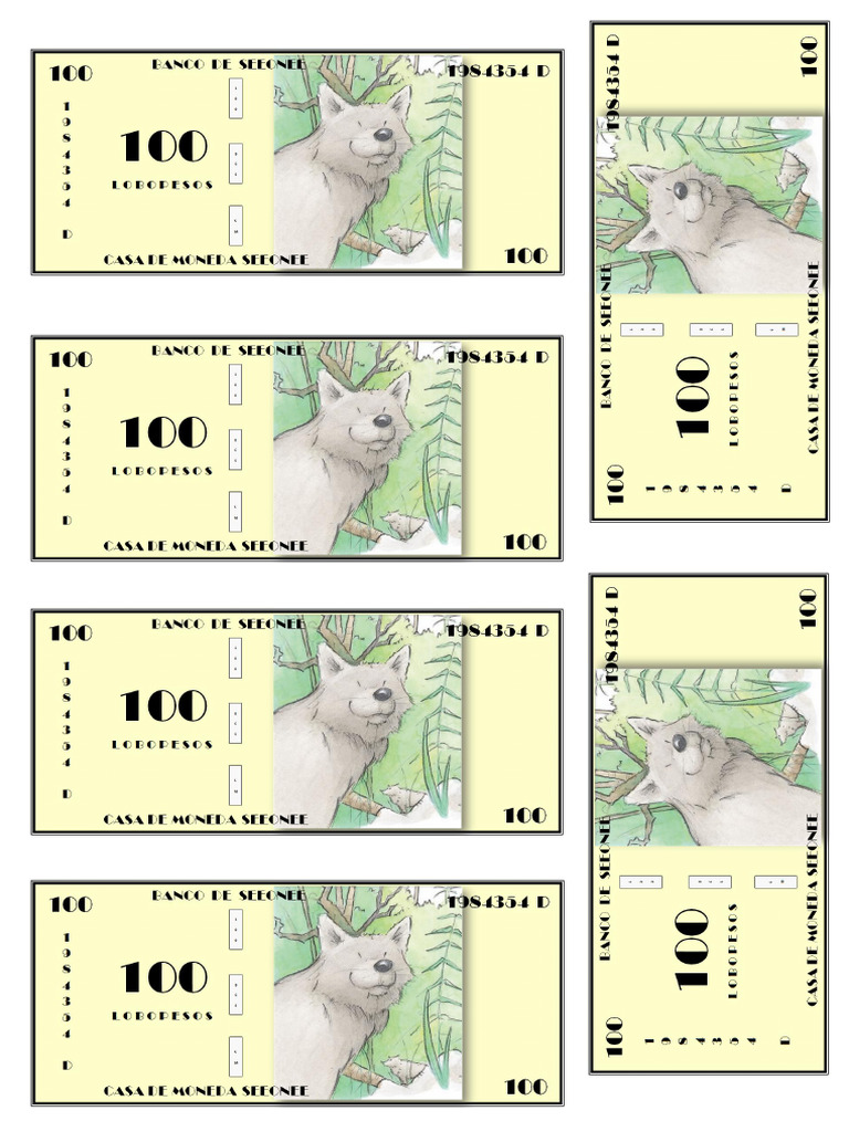 04 - Billete de 100 | PDF