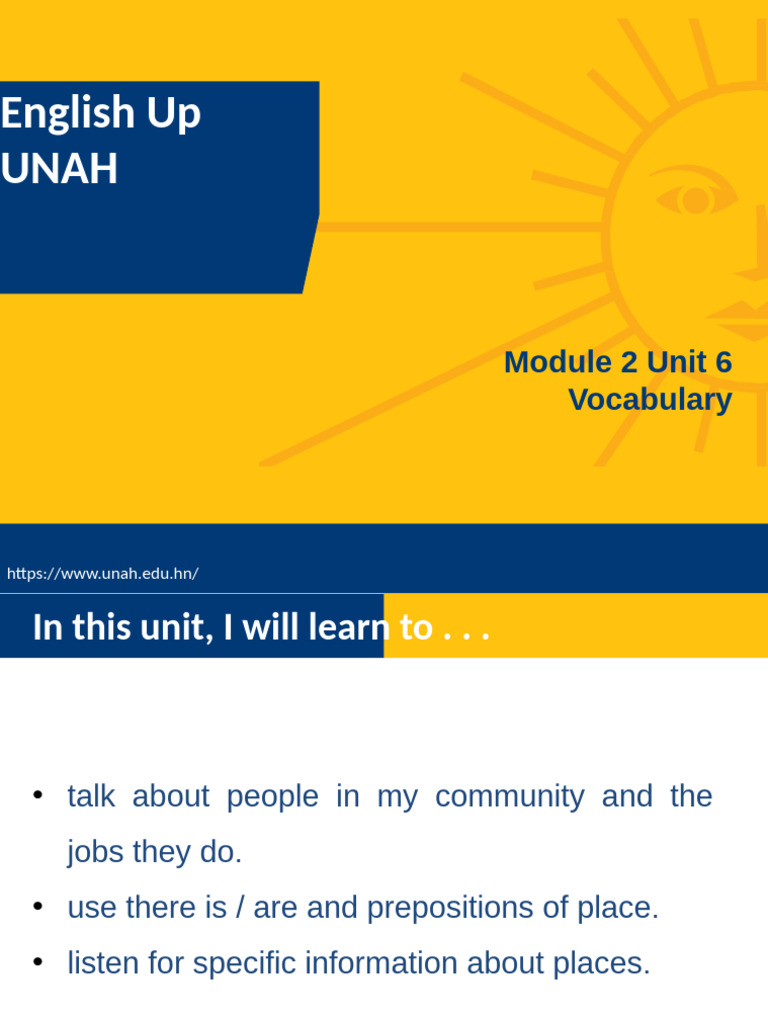 Unit 6 People in The Community | PDF