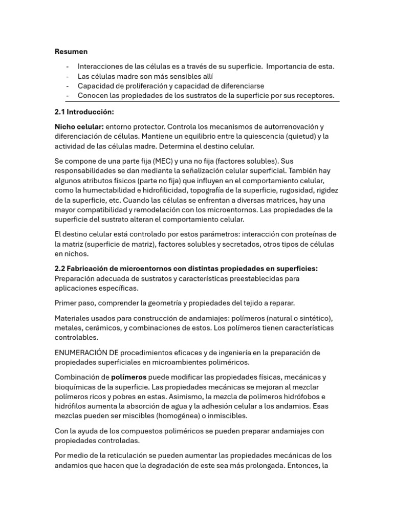 Resumen Capitulo 2 | PDF