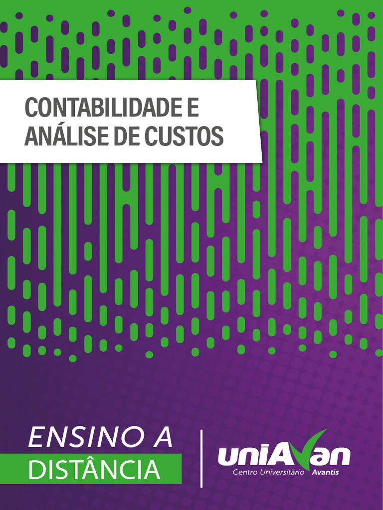 Contabilidade e Análise de Custos.E-book | PDF