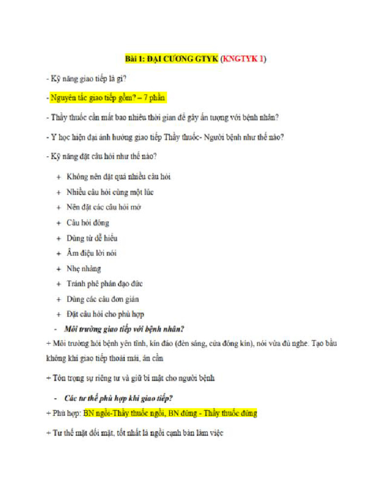 T NG Ôn LT KNGT | PDF