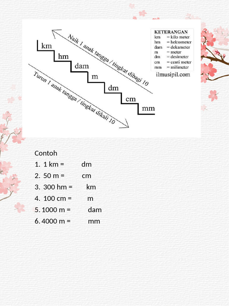 Satuan Panjang | PDF