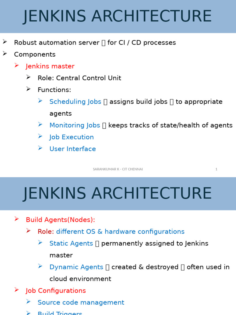 CONTINUOUS INTEGRATION USING JENKINS | PDF CONTINUOUS INTEGRATION USING JENKINS | PDF