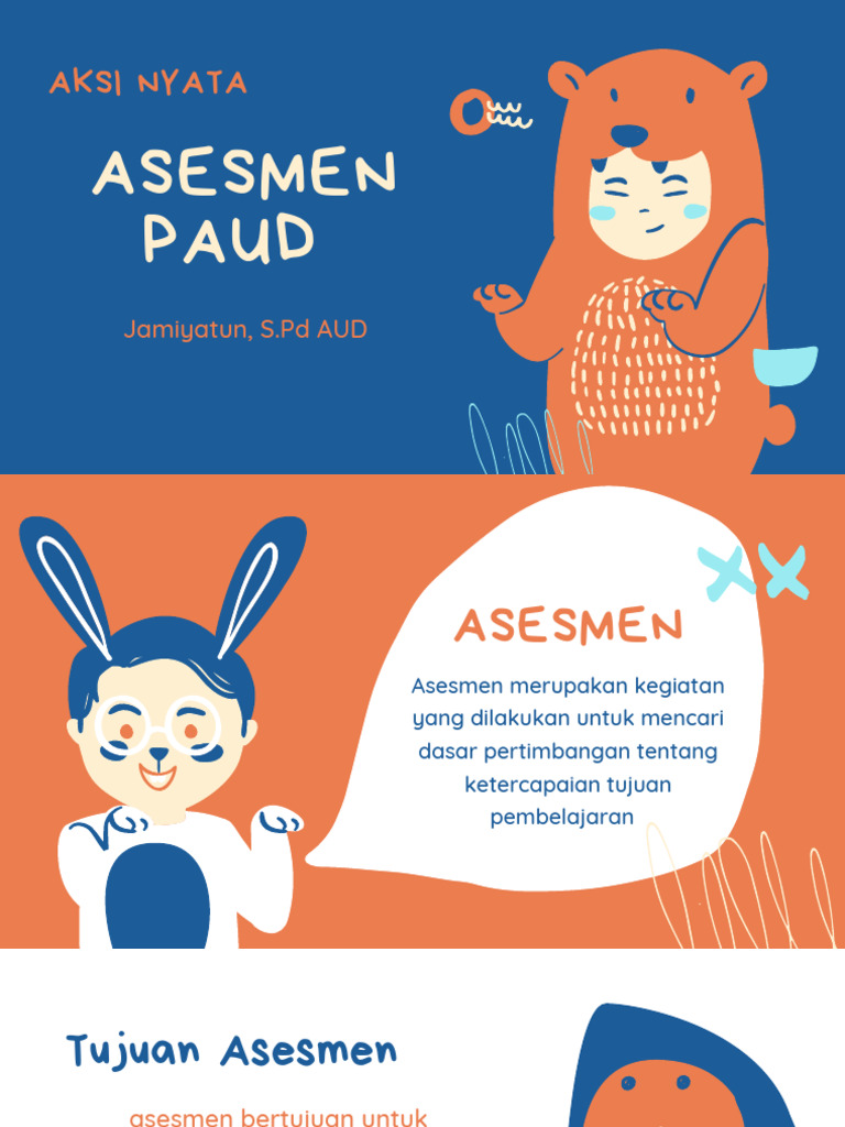 Aksi Nyata Asesmen Paud - Jamiyatun | PDF